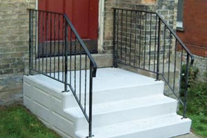 PRECAST STEPS - Can-tario Brick & Stone